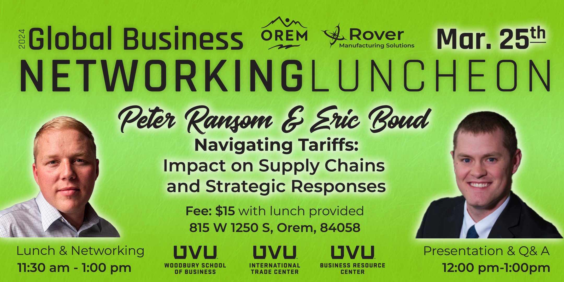 UVU Ticket Sales - Navigating Tariffs: Impact on Supply Chains and ...