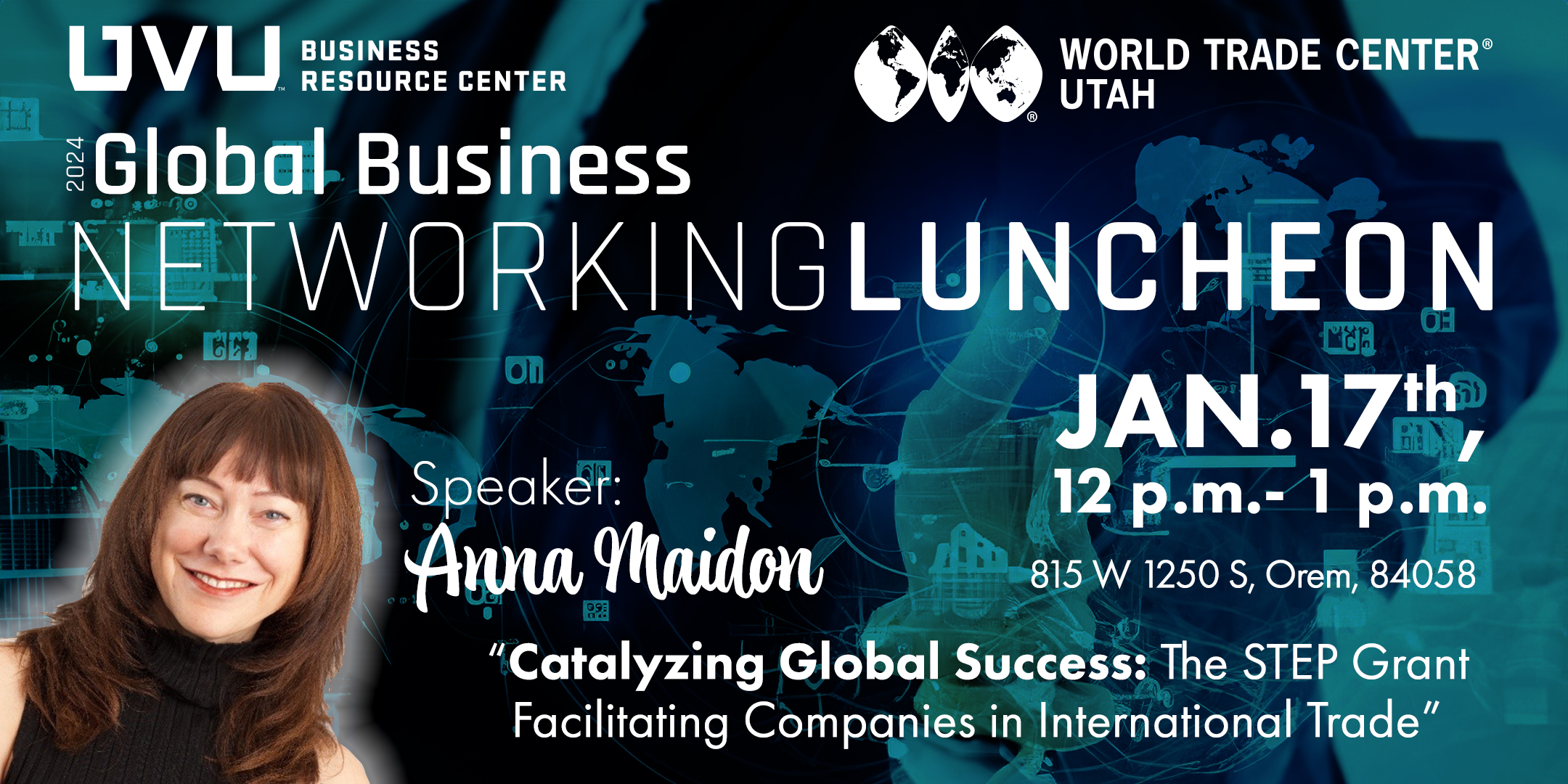 UVU Ticket Sales - UVU Global Business Networking Luncheon-Copy