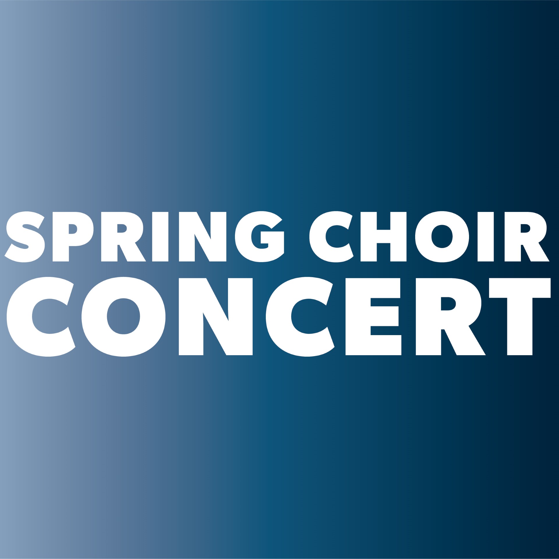 CMU Ticket Sales - Spring Choir Concert II