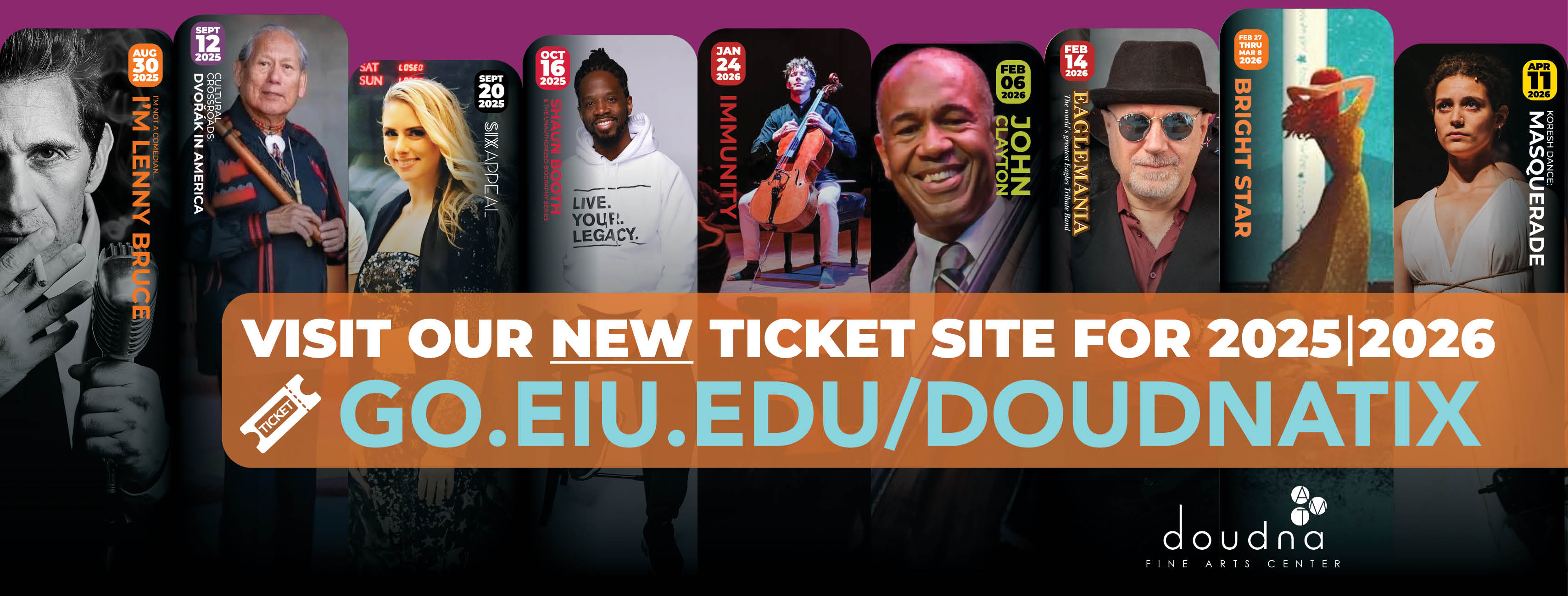 Doudna Fine Arts Center | Ticketing - Energize. Empower. Impact. Keynote