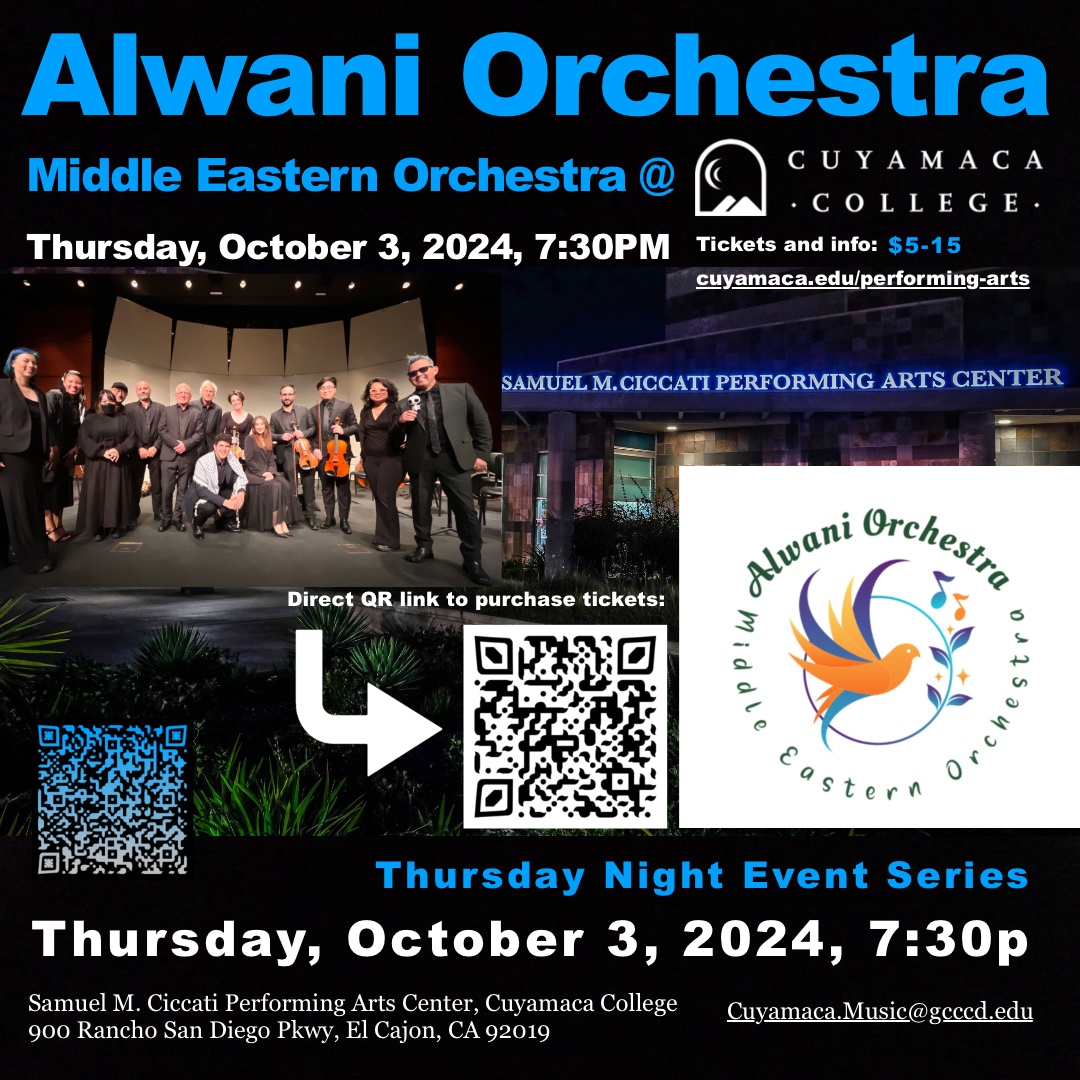 Grossmont Cuyamaca CCD | Ticketing - Alwani Middle Eastern Orchestra ...