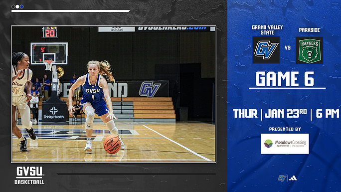 Grand Valley State University | Ticketing - Women's Basketball vs. Parkside