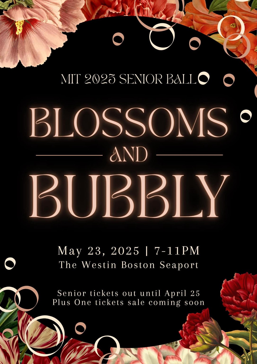 MIT - Blossoms and Bubbly: Class of 2025 Senior Ball