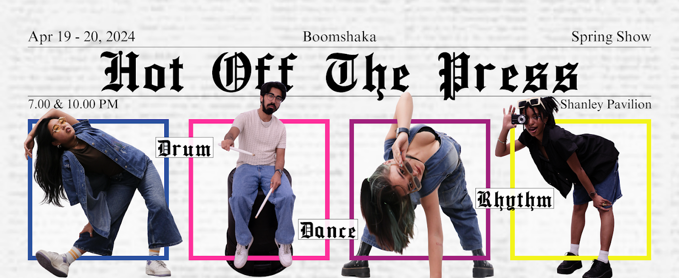 Northwestern University | Ticketing - Boomshaka: Hot off the Press ...