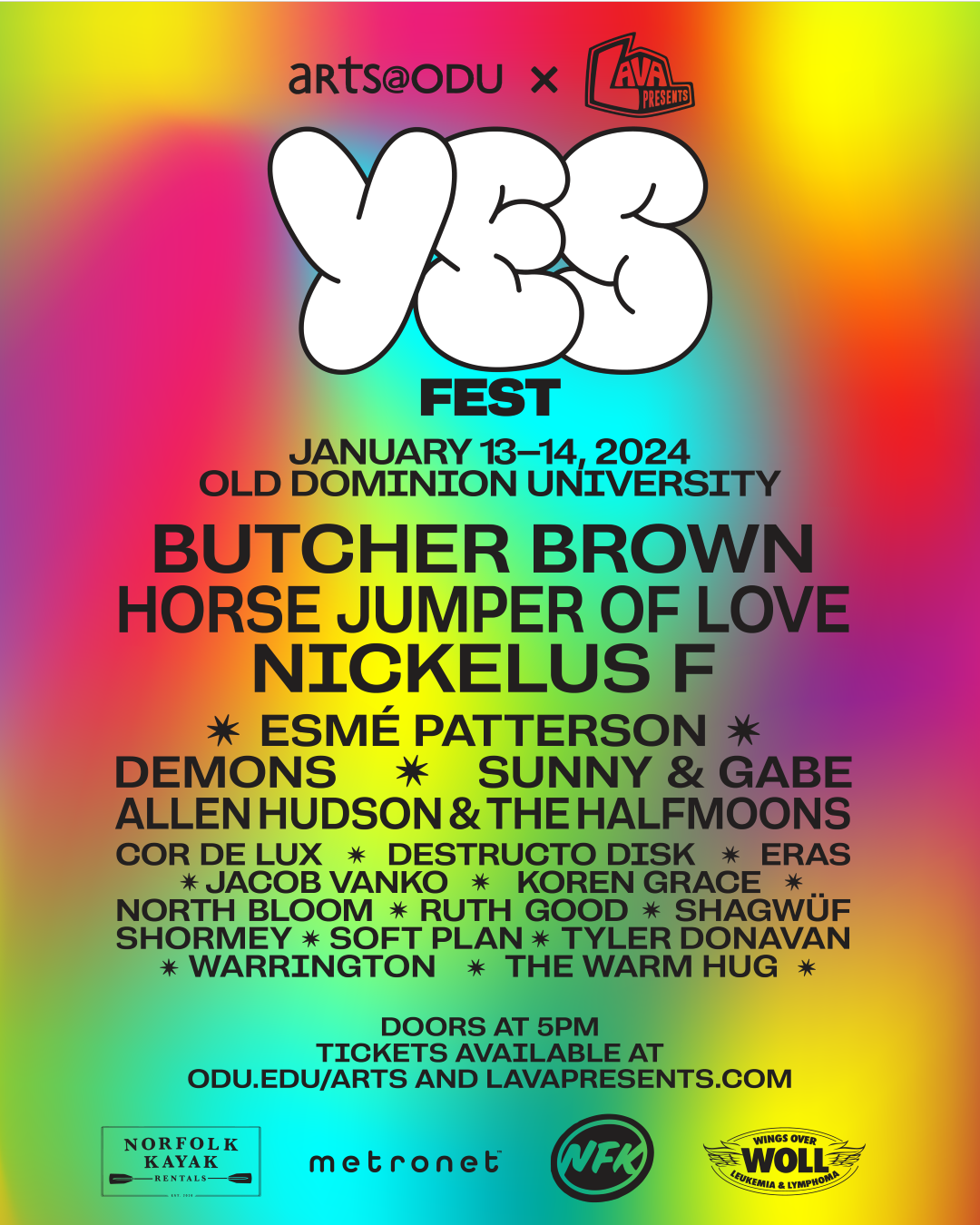 ODUArts - YES Fest: ODU 1-Day Pass