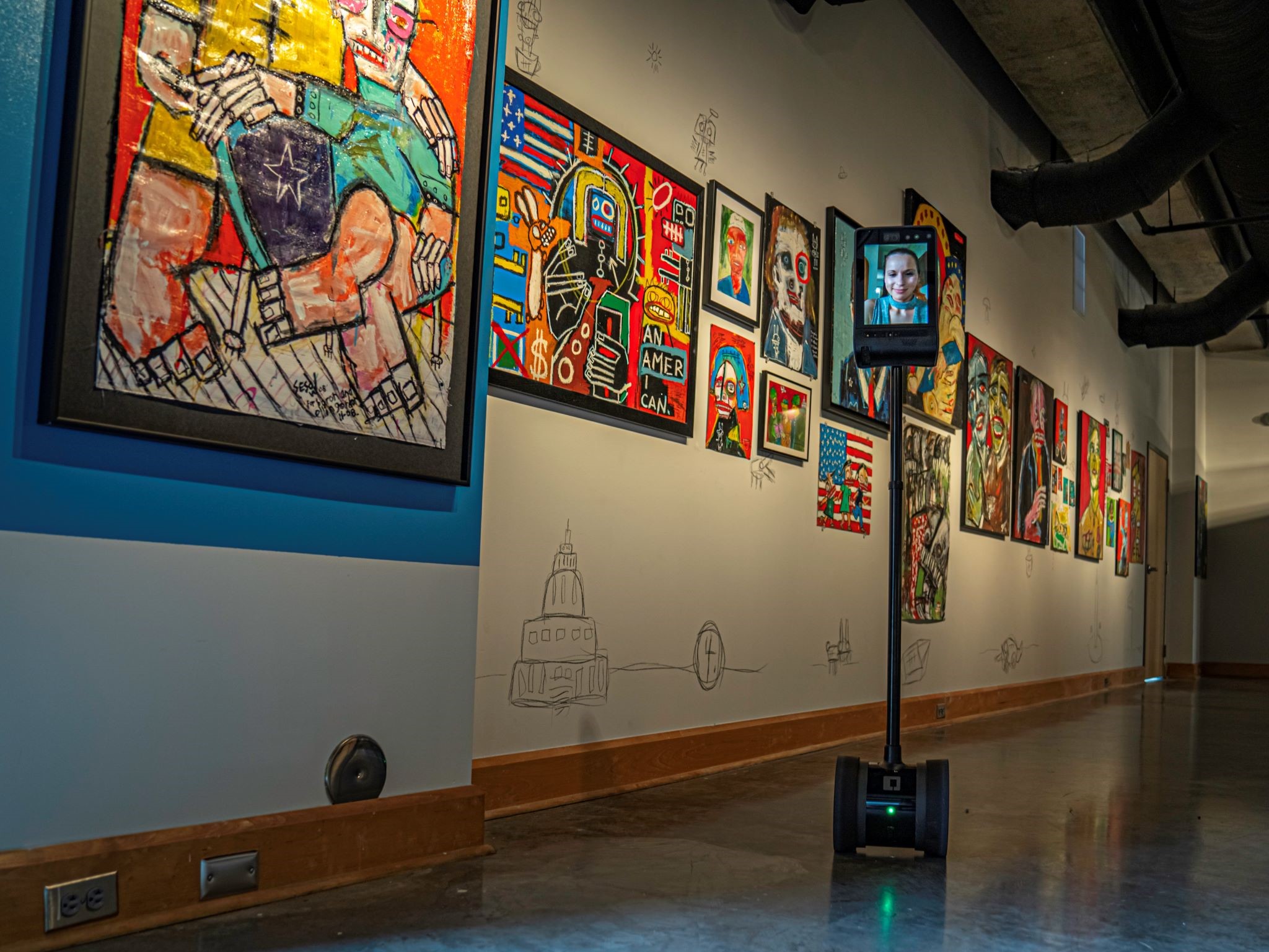 ODUArts - Gordon the Robot, 2/21