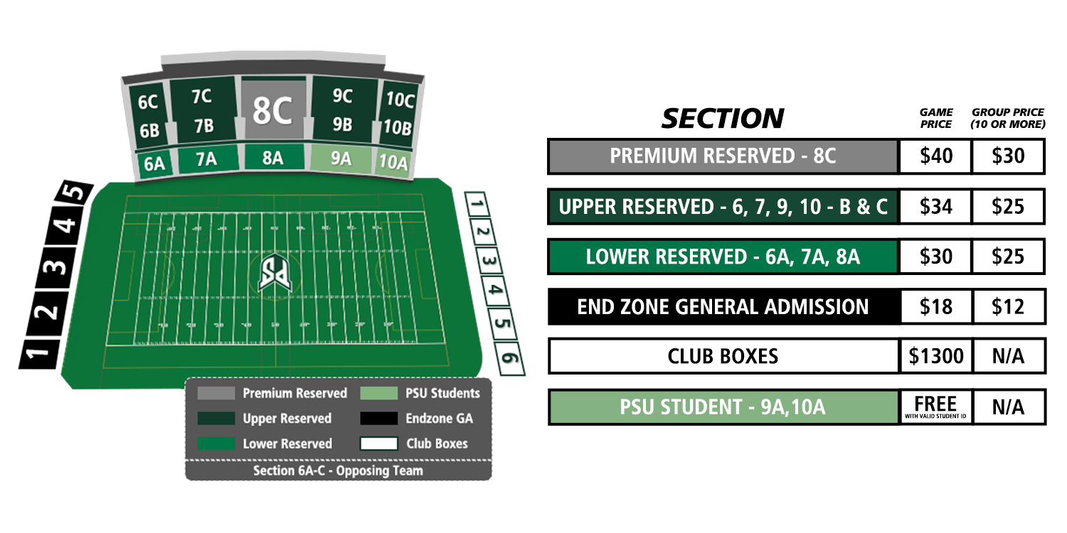 Portland State University | Ticketing - Vikings Football vs. Idaho