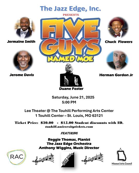 Touhill Performing Arts Center | Ticketing - Five Guys Named Moe