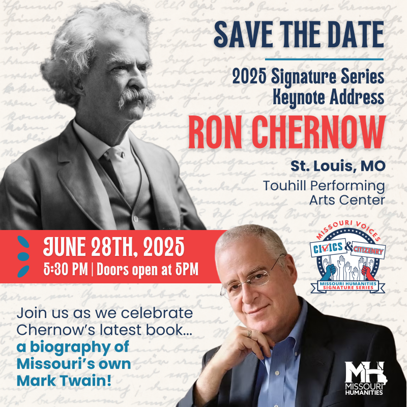 Touhill Performing Arts Center | Ticketing - An Evening with Ron Chernow