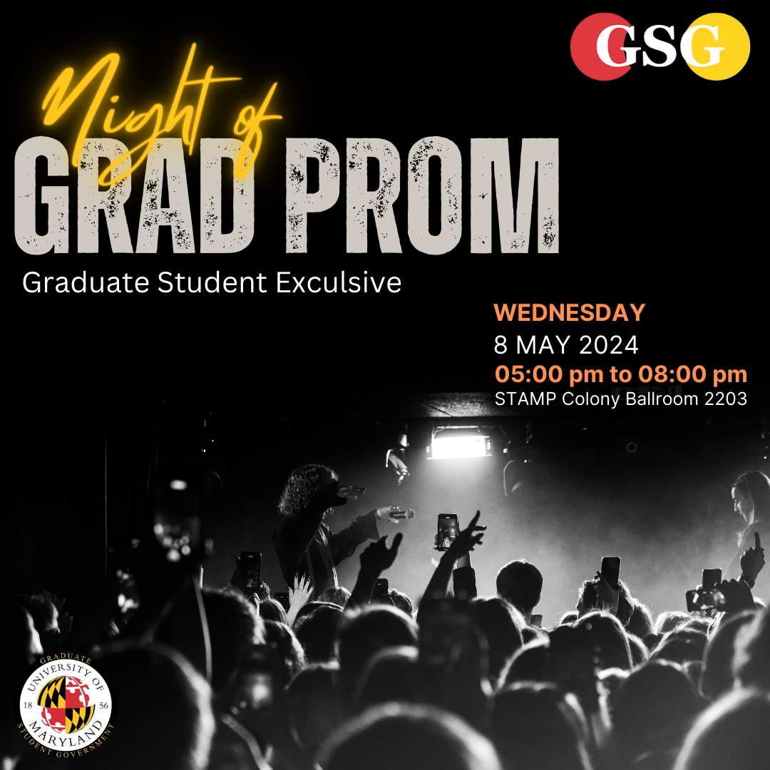 University of Maryland | Ticketing - GRAD Prom 2024
