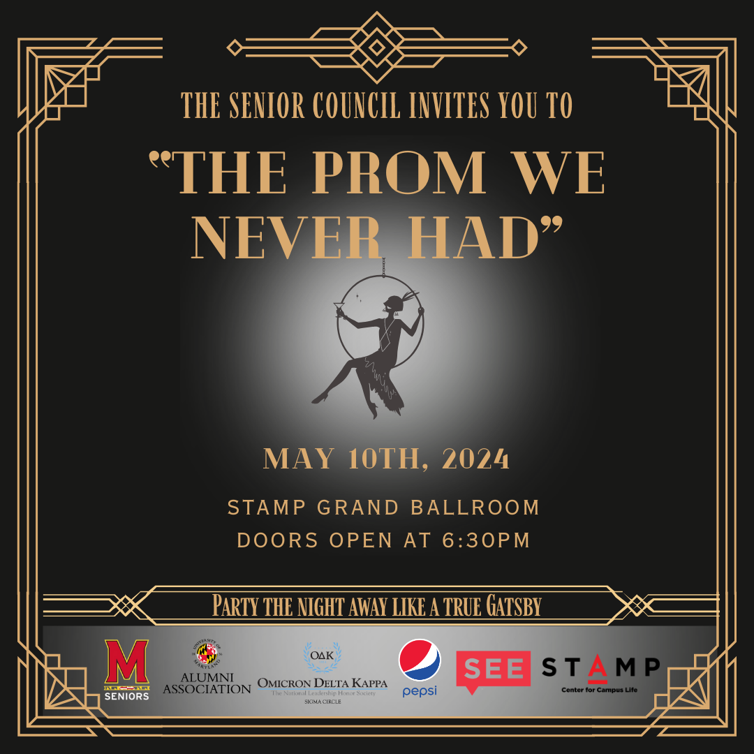 University of Maryland | Ticketing - Senior Prom