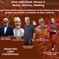 UNCW Arts | Ticketing - Afro-Latinidad: Dance & Music, History, Healing
