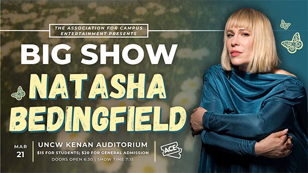 UNCW Arts | Ticketing - ACE Big Show: Natasha Bedingfield
