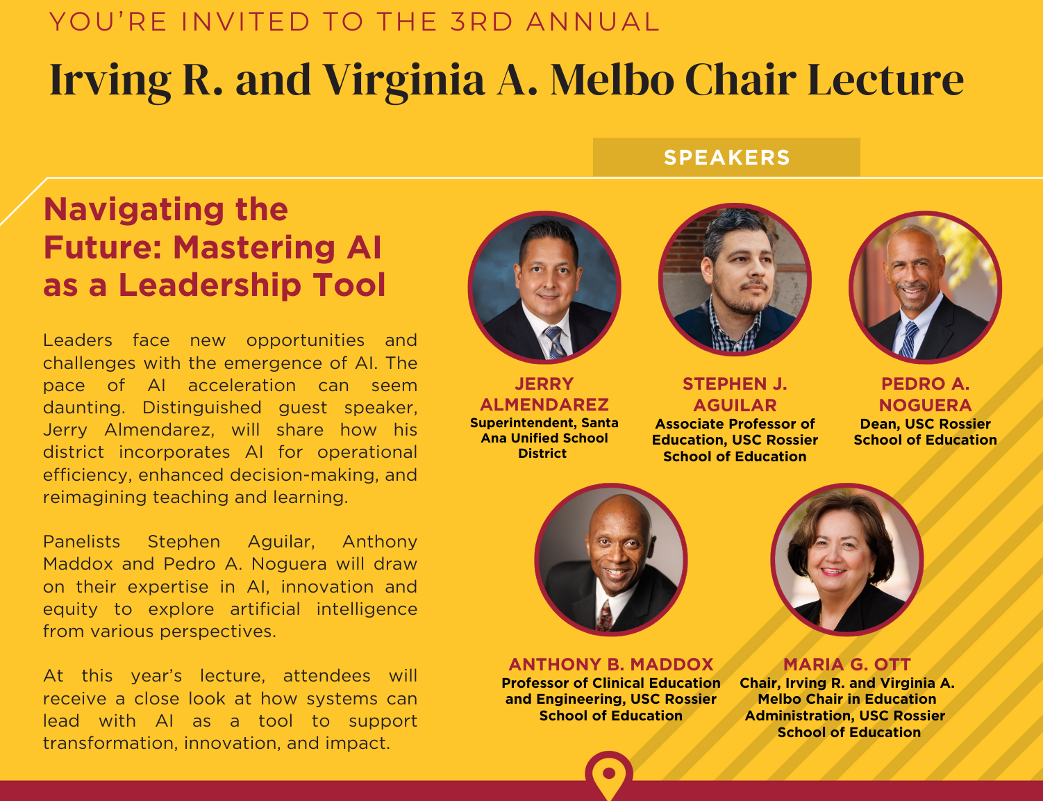 USC Rossier School of Education |Ticketing - 2024 Melbo Lecture