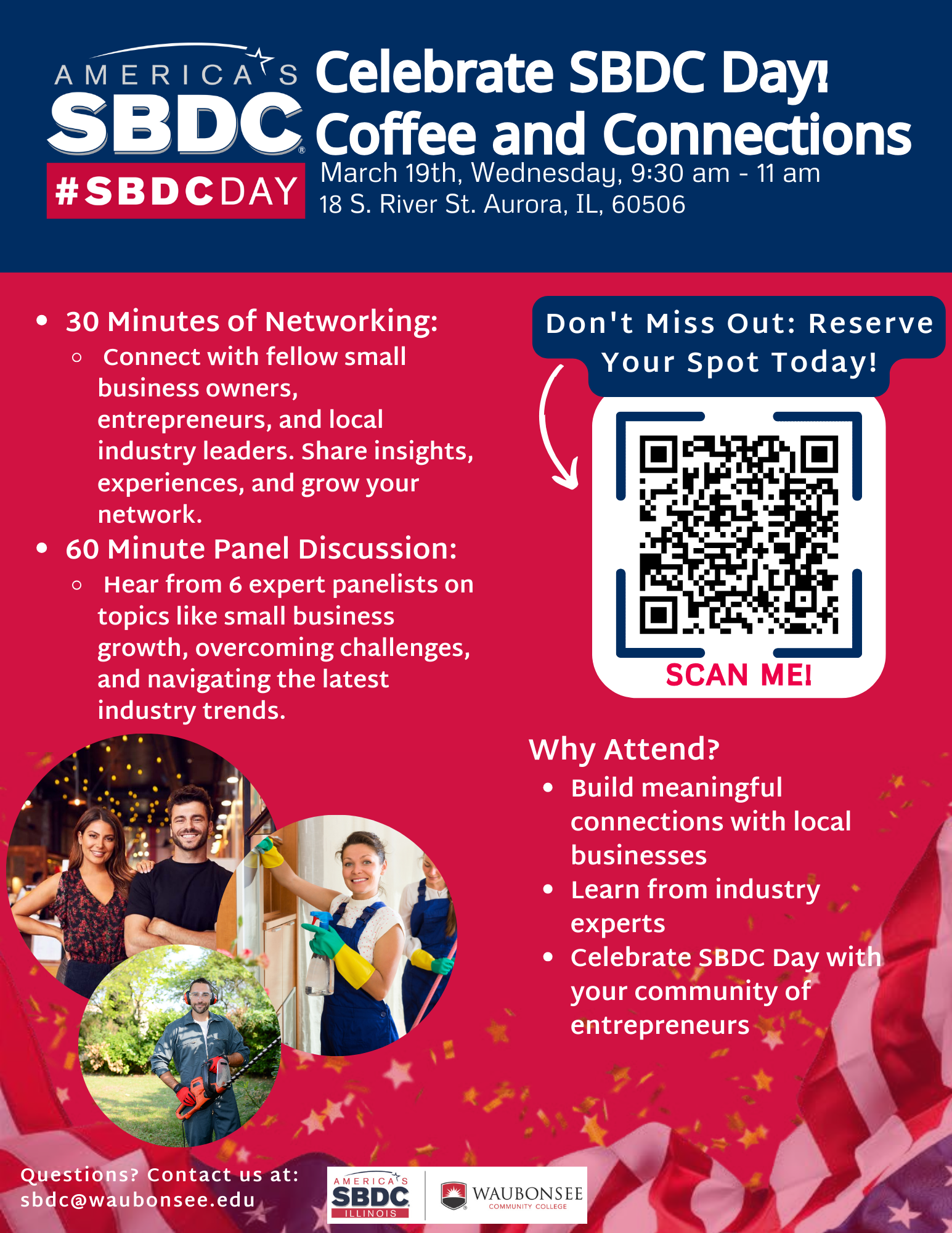 Waubonsee - Coffee & Connections – SBDC Day Celebration