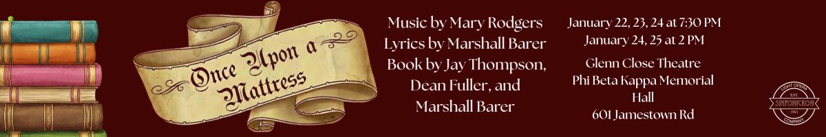 WM Ticketing | Ticketing - Once Upon a Mattress - NEW PERFORMANCE TIME